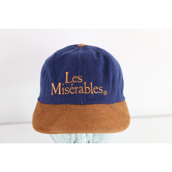 Vintage | Accessories | Vintage 9s Suede Brim Spell Out Les Miserables ...